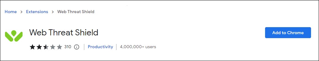 Installing the Webroot Web Threat Shield Chrome Extension